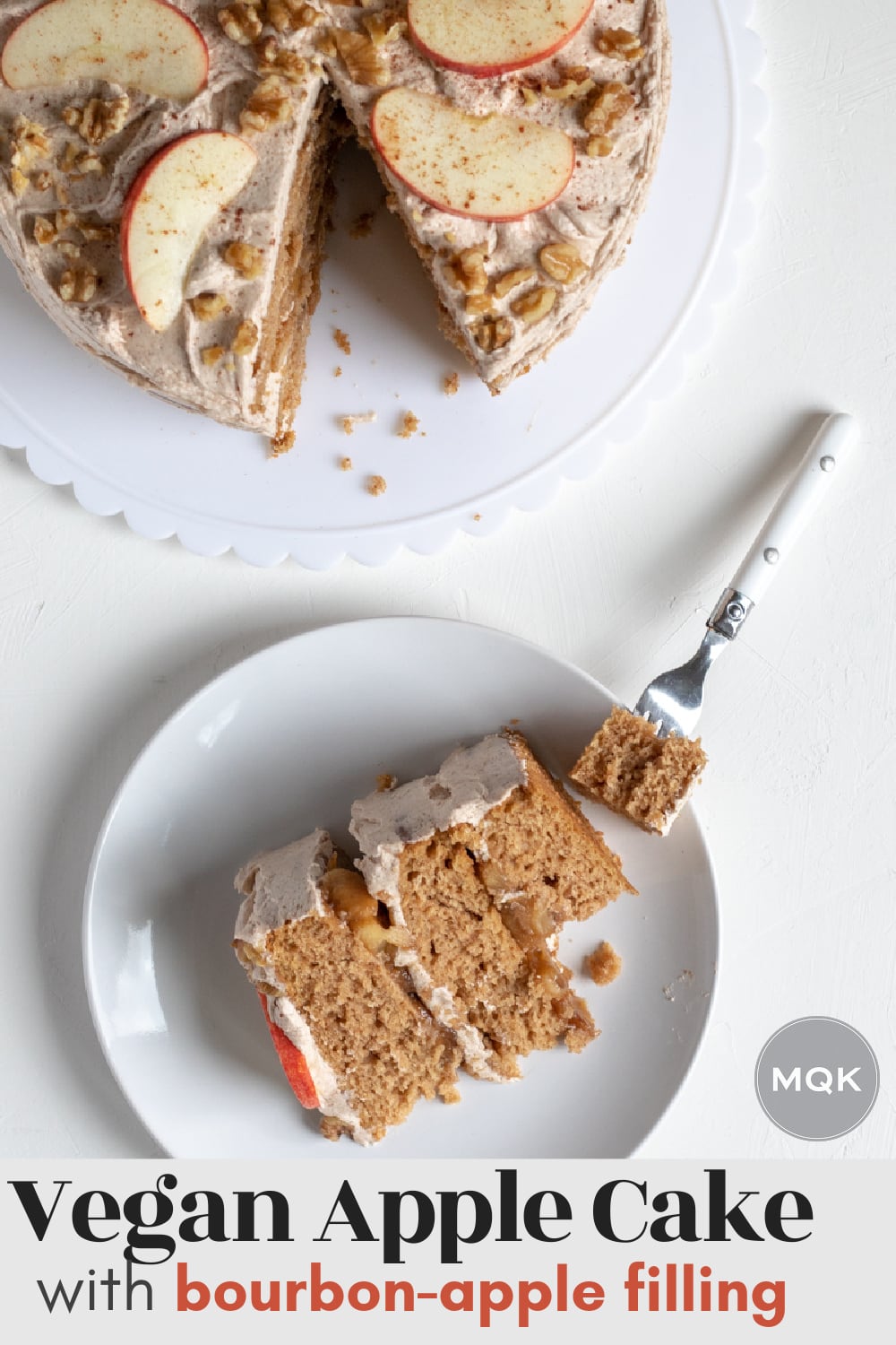 Vegan Apple Cake - My Quiet Kitchen