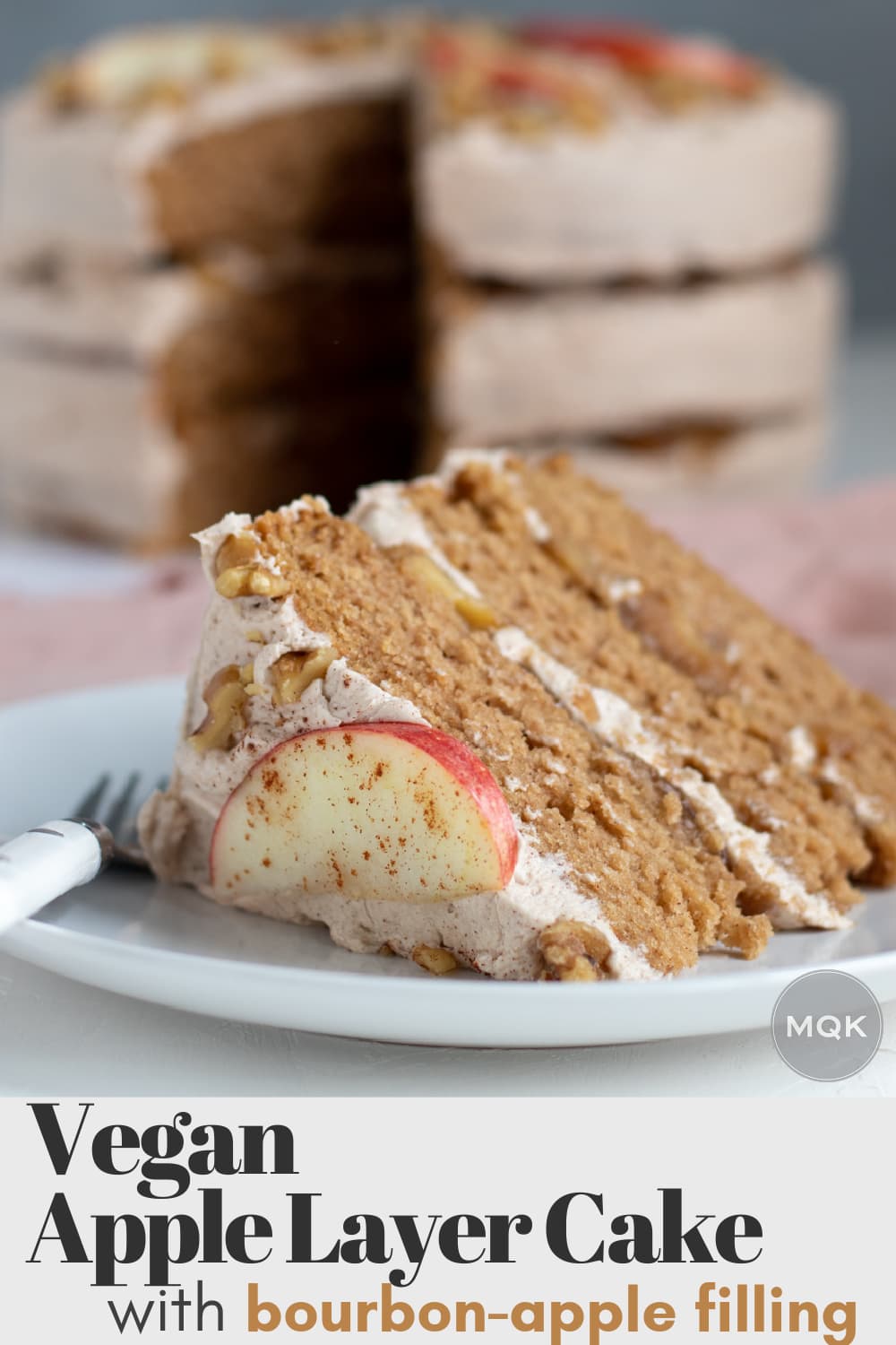 Vegan Apple Cake - My Quiet Kitchen