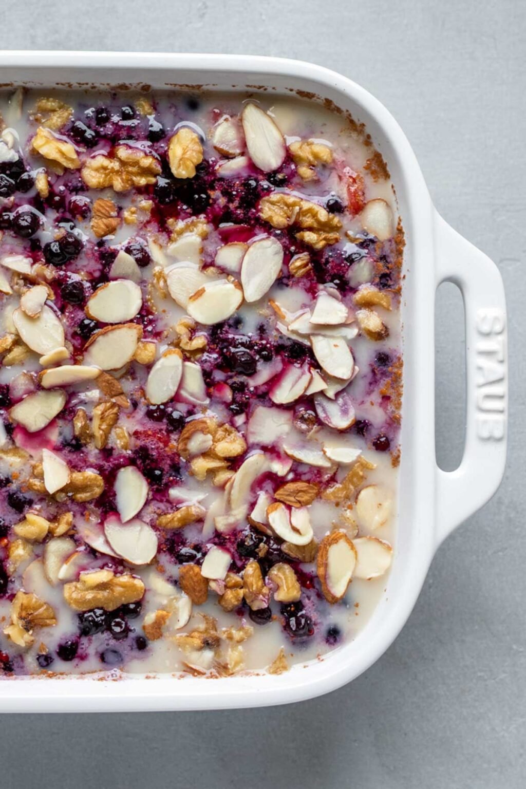 Millet Breakfast Bake With Berries - My Quiet Kitchen