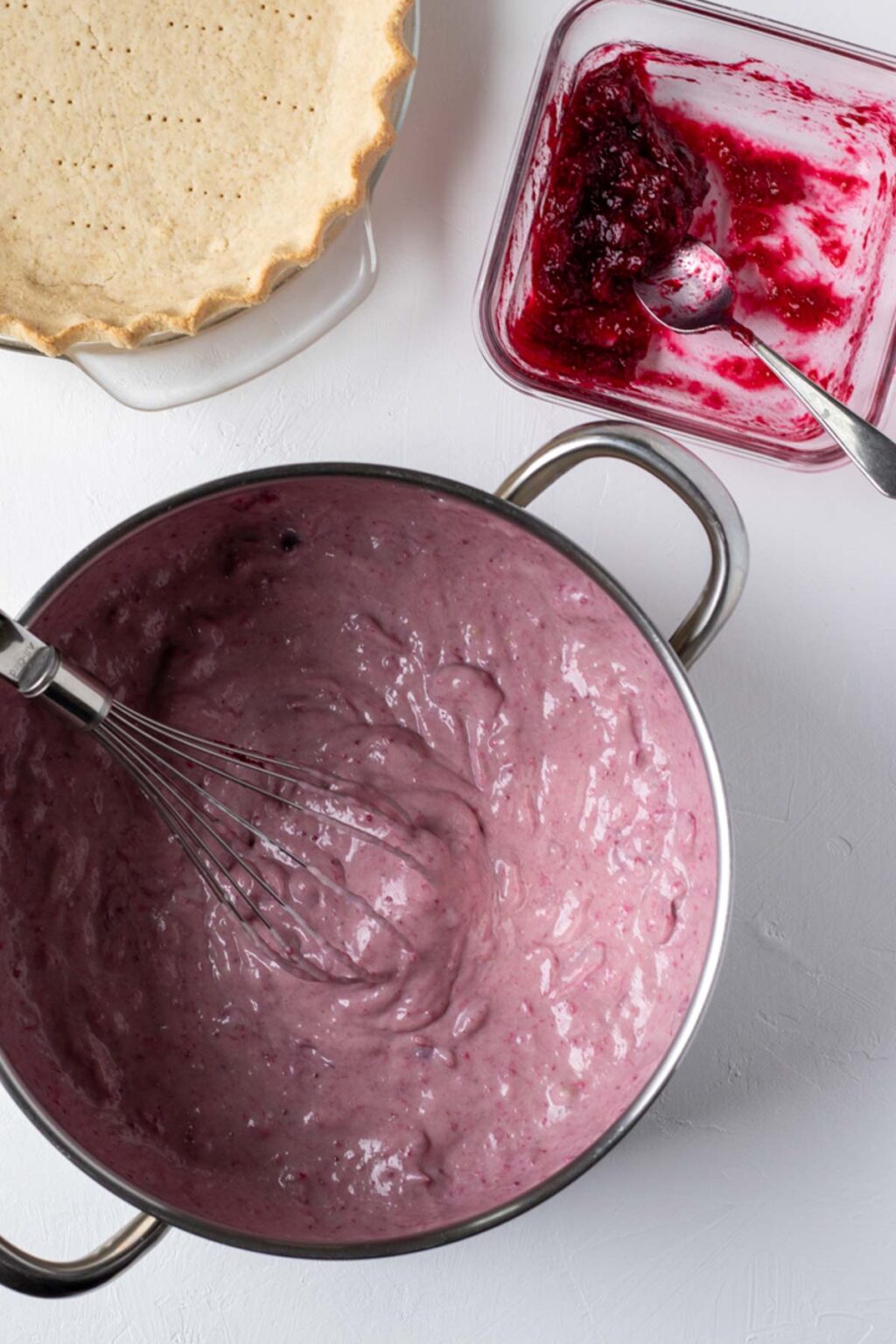 Cranberry Cream Pie (Vegan, Gluten-Free) - My Quiet Kitchen