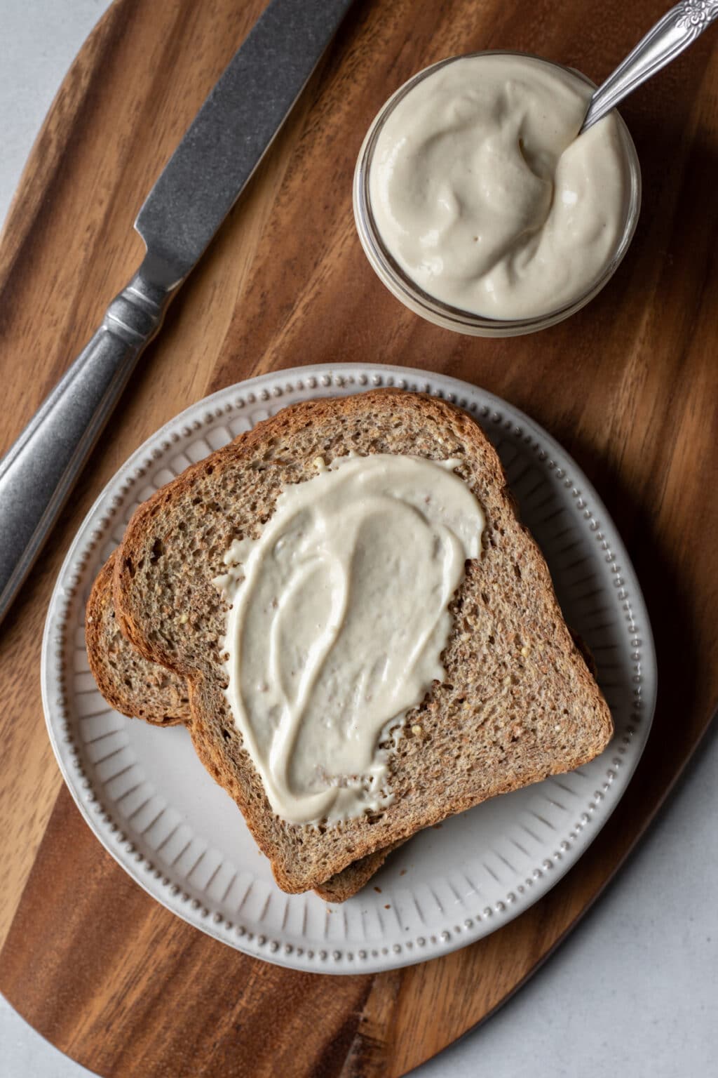 Oil-Free Vegan Aquafaba Mayo - My Quiet Kitchen