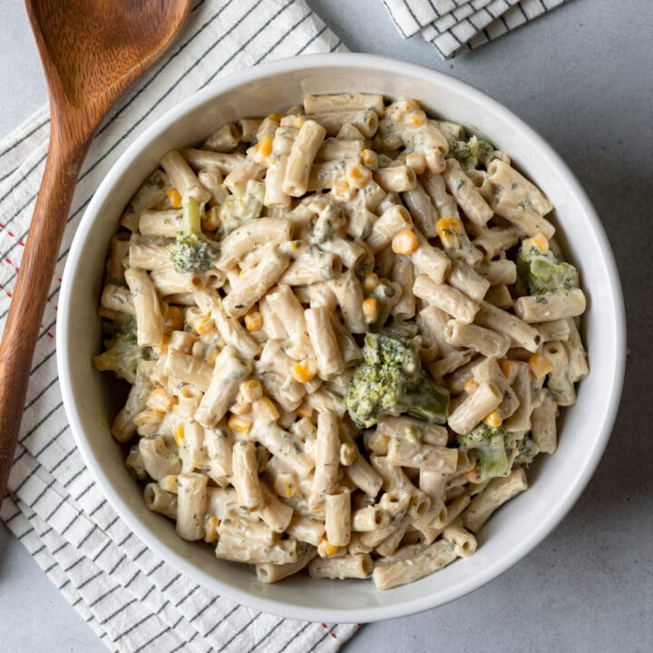 Vegan Ranch Pasta - My Quiet Kitchen