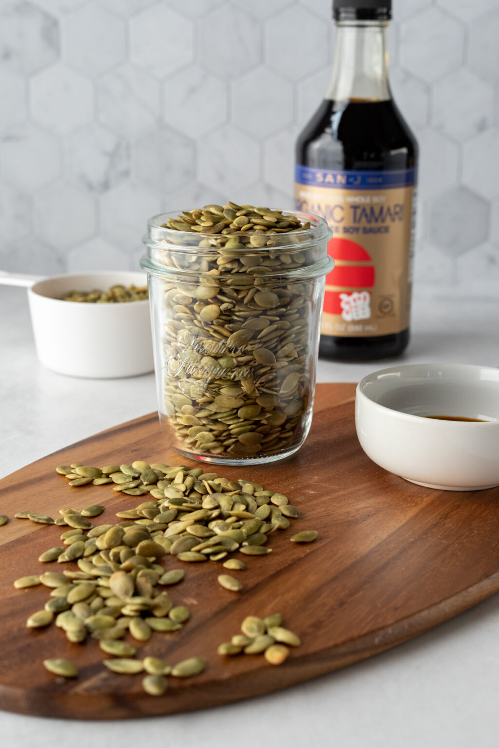 Tamari Toasted Pepitas - My Quiet Kitchen