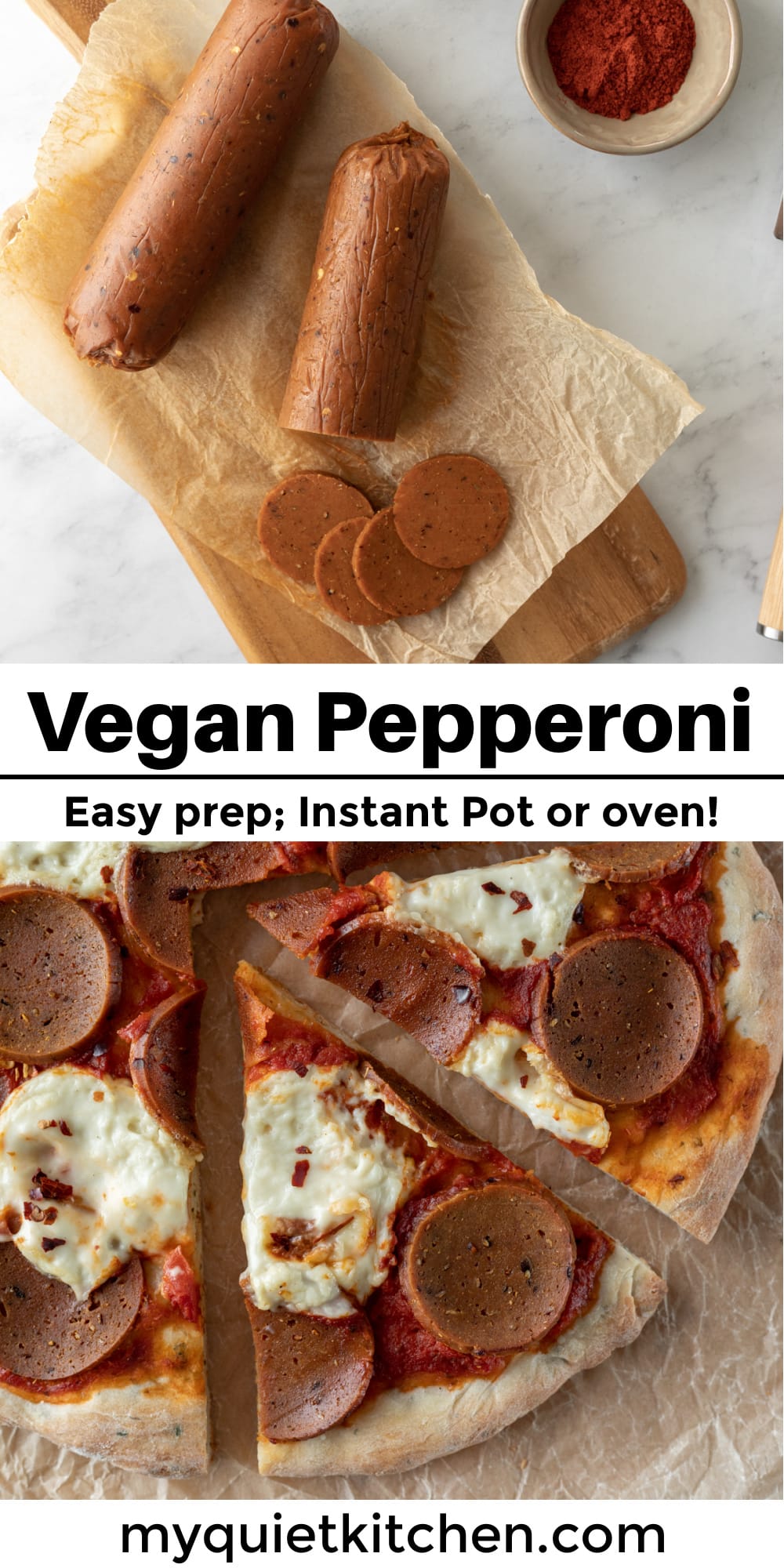 Vegan Pepperoni - My Quiet Kitchen
