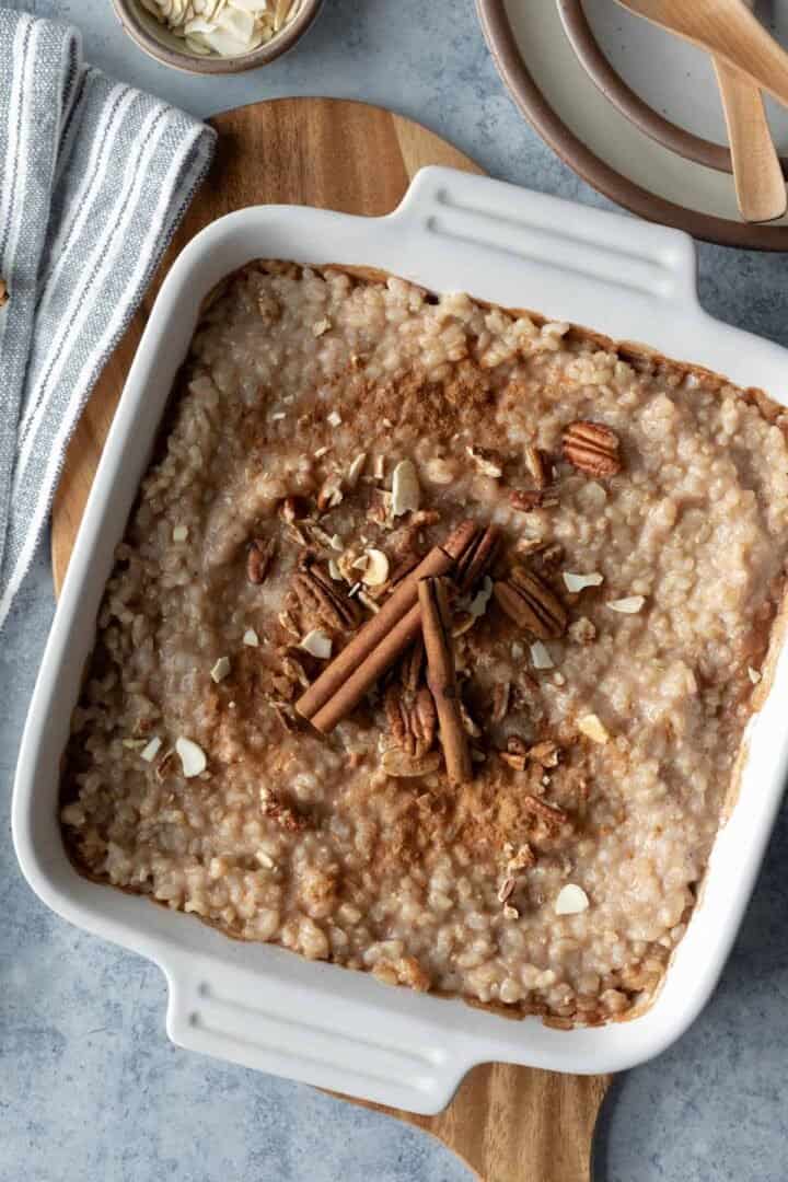 Brown Rice Pudding (Vegan) - My Quiet Kitchen