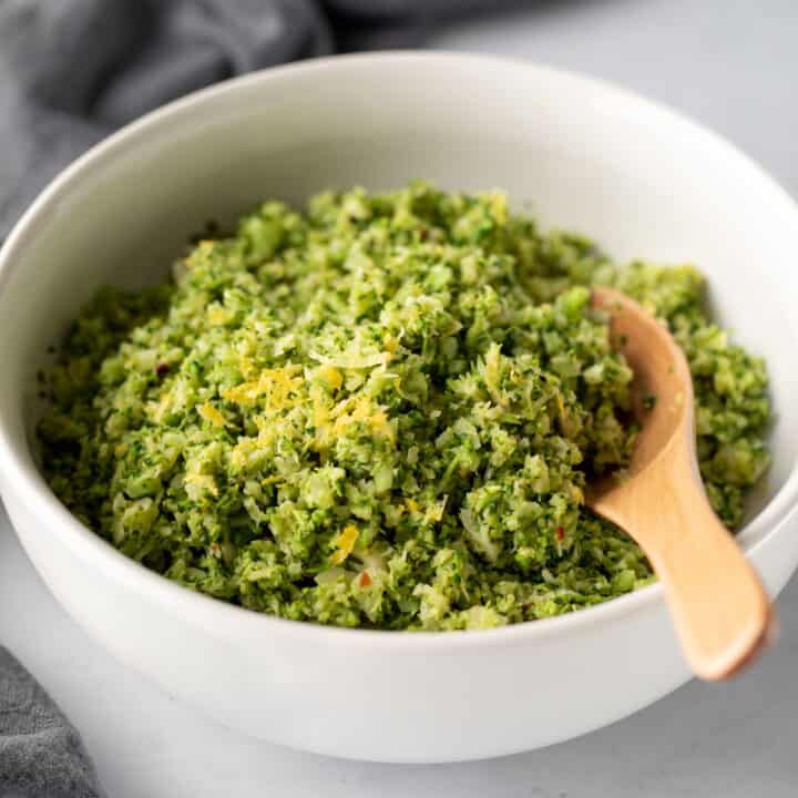 How to Make Riced Broccoli - My Quiet Kitchen