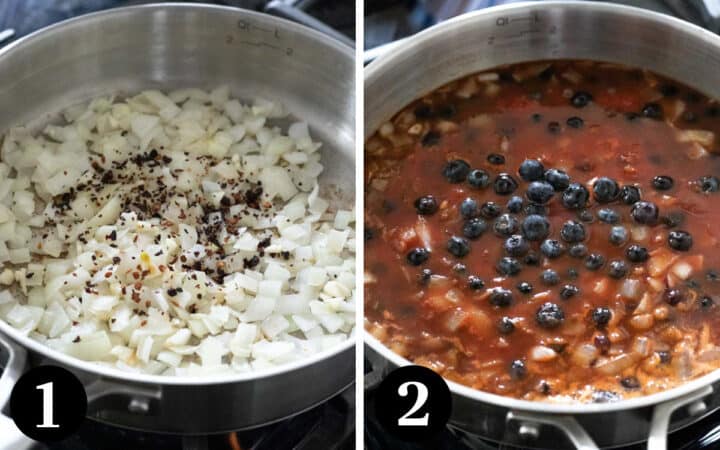 Blueberry BBQ Sauce - My Quiet Kitchen