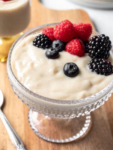 Brown Rice Pudding (Vegan) - My Quiet Kitchen