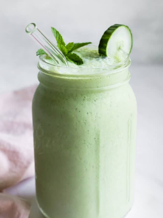 Silken Tofu Smoothie - My Quiet Kitchen