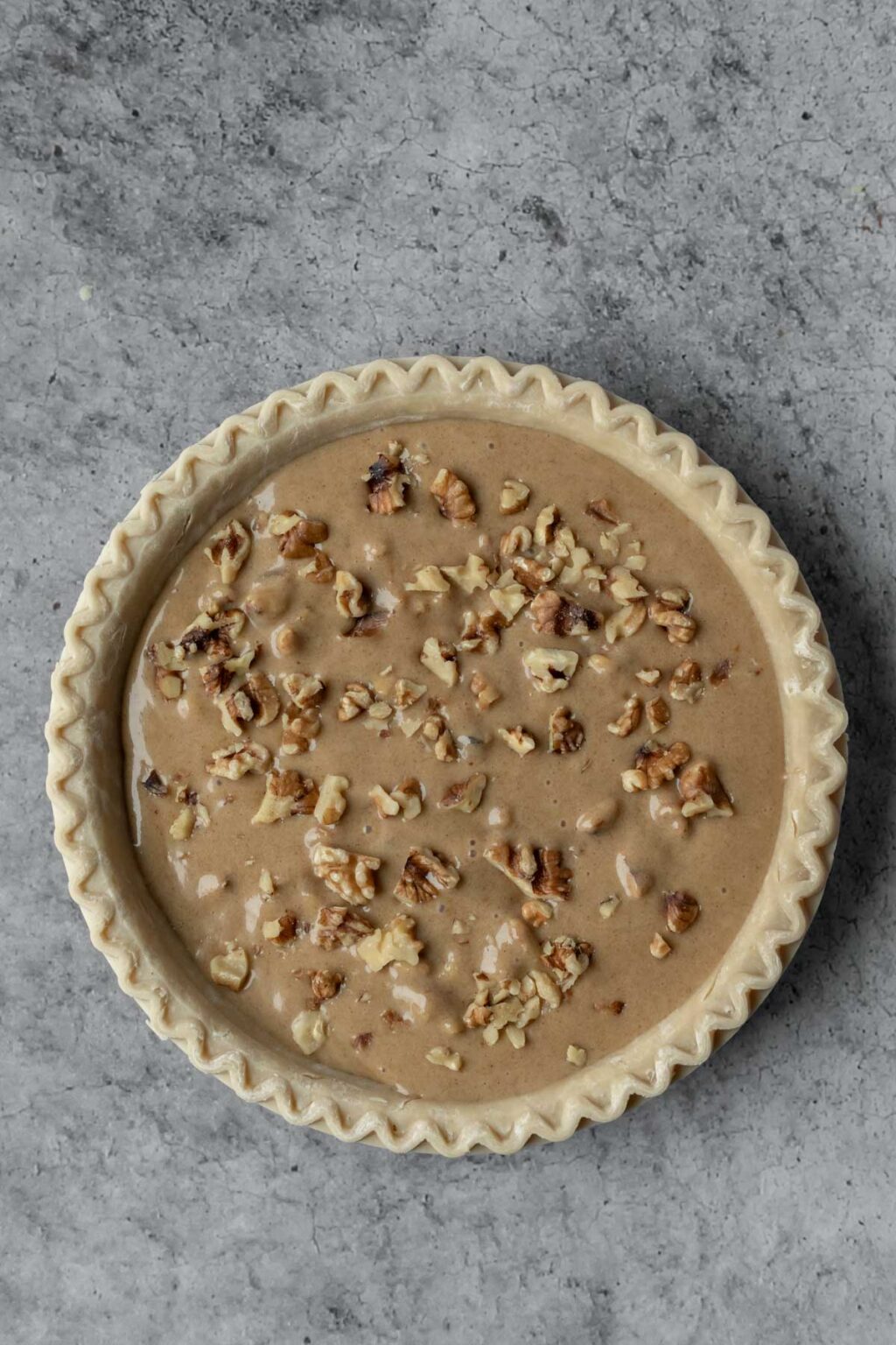 Vegan Walnut Pie - My Quiet Kitchen