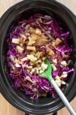 Slow Cooker Rotkohl (German Red Cabbage) - My Quiet Kitchen
