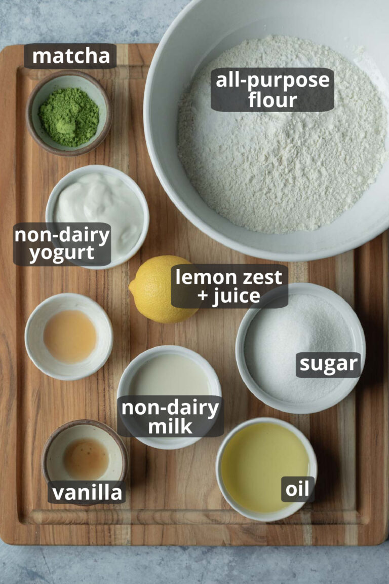 Easy Matcha Cake (Vegan) - My Quiet Kitchen