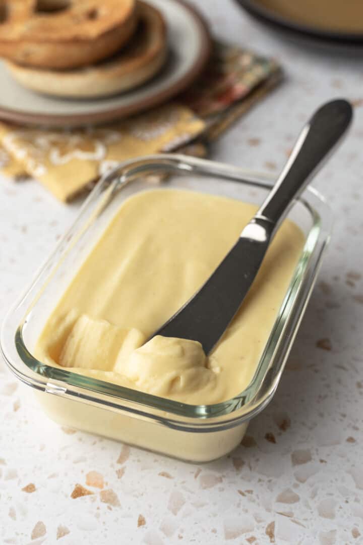 Oil-Free Vegan Butter Spread - My Quiet Kitchen