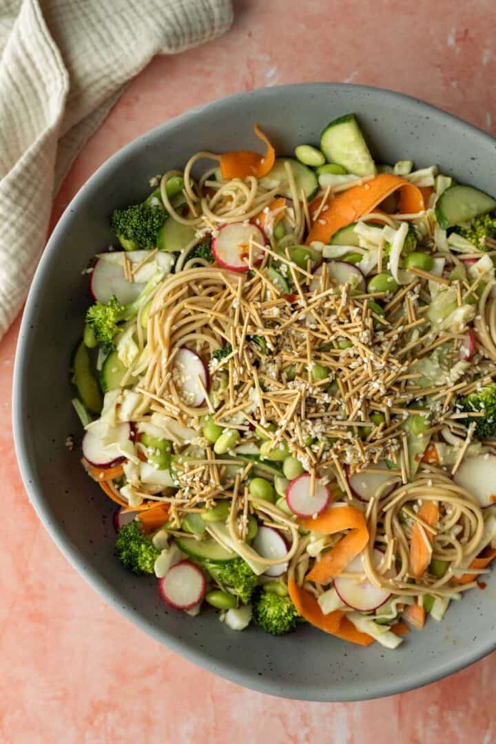 Cold Ramen Noodle Salad - My Quiet Kitchen