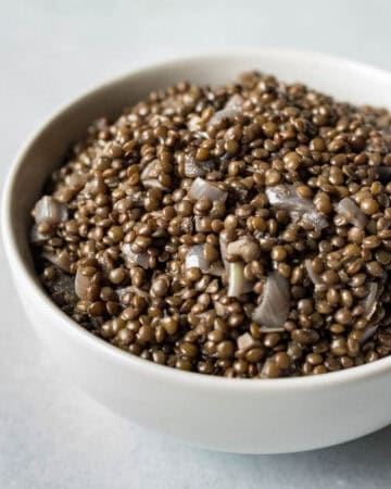 Simple Black Lentils (Stovetop or Instant Pot) - My Quiet Kitchen