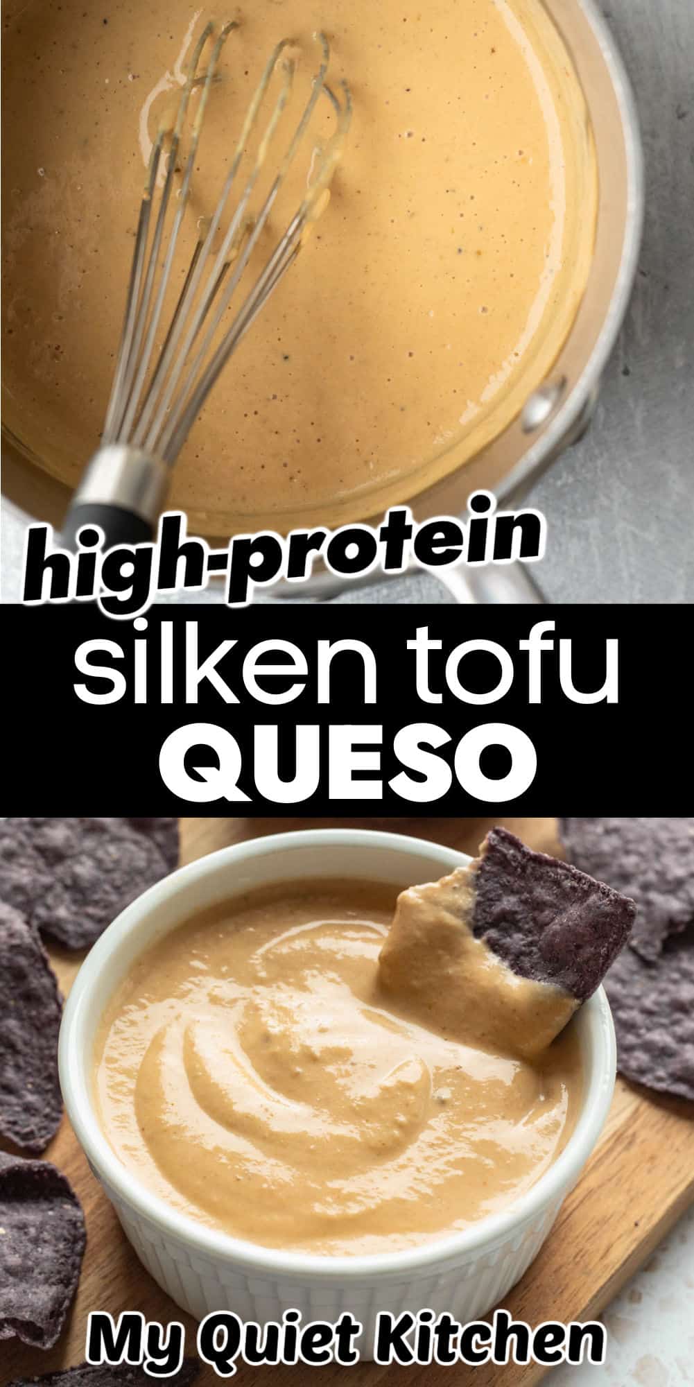 Tofu Queso (Low-Fat, High-Protein, No Nuts) - My Quiet Kitchen
