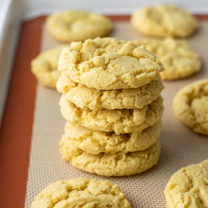 Corn Flour Cookies - My Quiet Kitchen