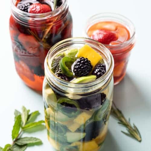Quick Pickled Fruit - My Quiet Kitchen
