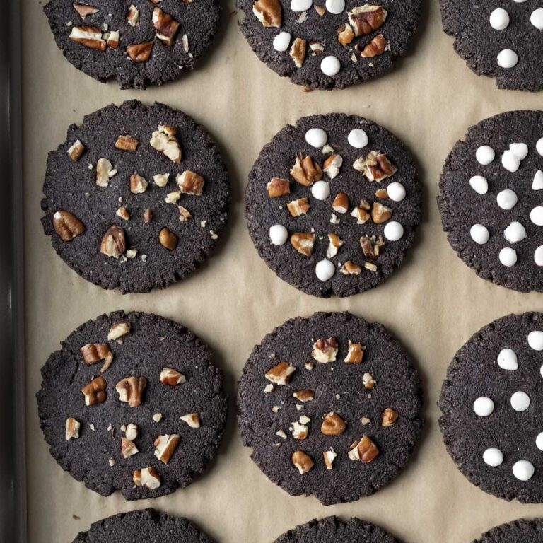 5-Ingredient Black Cocoa Cookies - My Quiet Kitchen