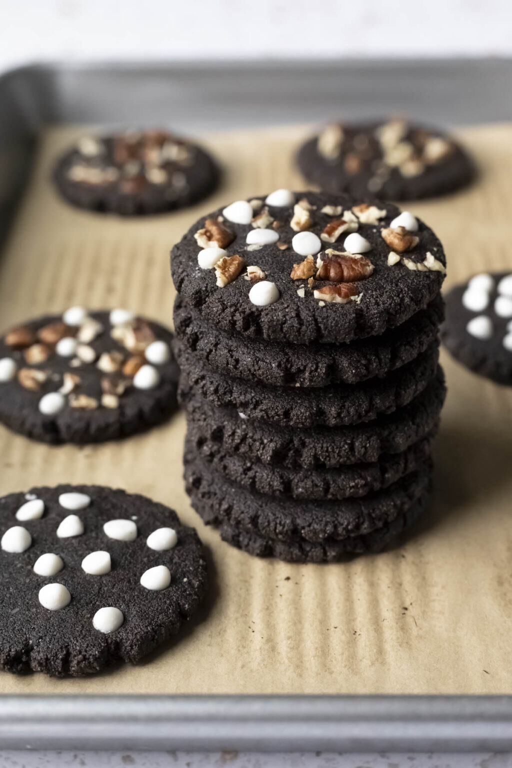 5-Ingredient Black Cocoa Cookies - My Quiet Kitchen