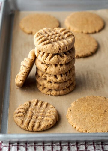 Peanut Butter Powder Cookies (PB2 Cookies) Two Ways - My Quiet Kitchen